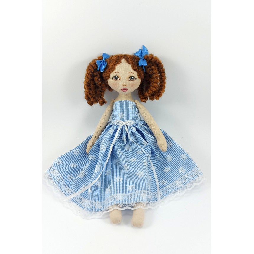 Small Rag Doll With Removable Clothes