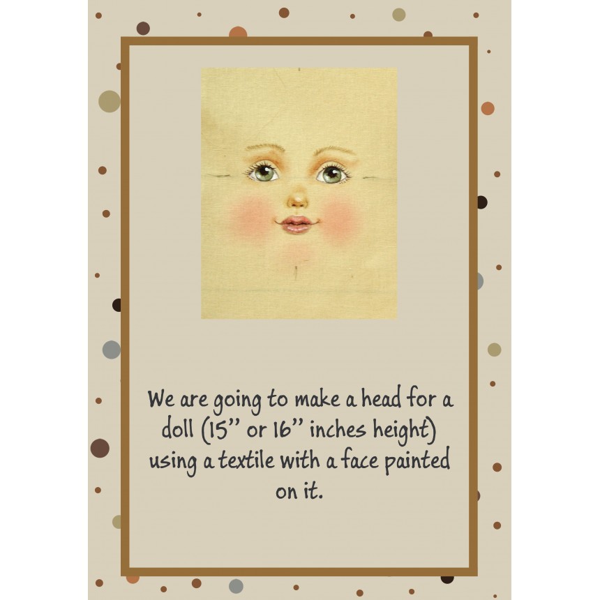 PDF Tutorial Cloth Doll Head